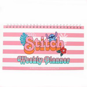 Disney | Office | Disney Stitch Weekly Planner Todo Shopping Lists ...
